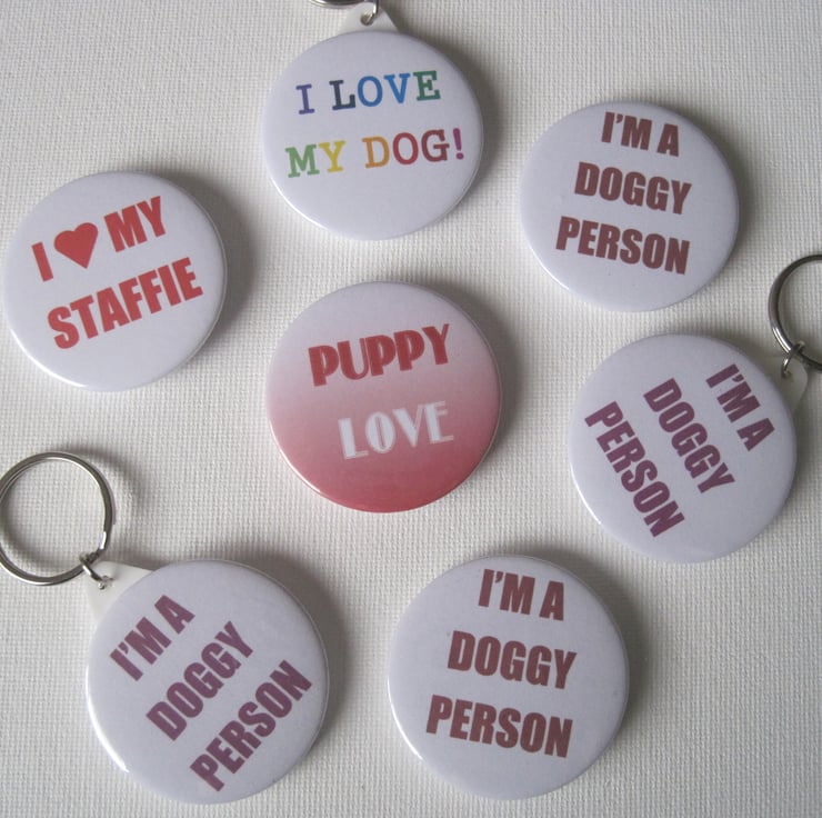 Dog Badge - Folksy