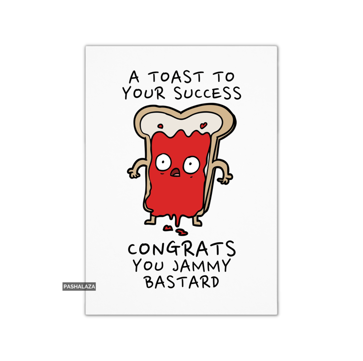 Funny Congrats Card - Novelty Congratulations G... - Folksy