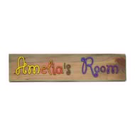 Personalised Bedroom Door Sign - Folksy