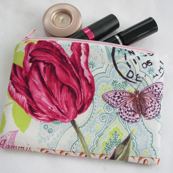 Make up Bag - French Chic - Folksy