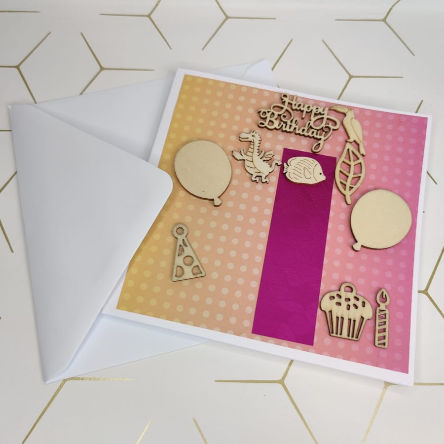 Bespoke Birthday Card - Folksy