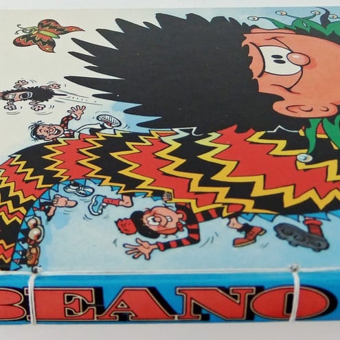 Handmade Notebook - Beano notebook 1997 - Folksy