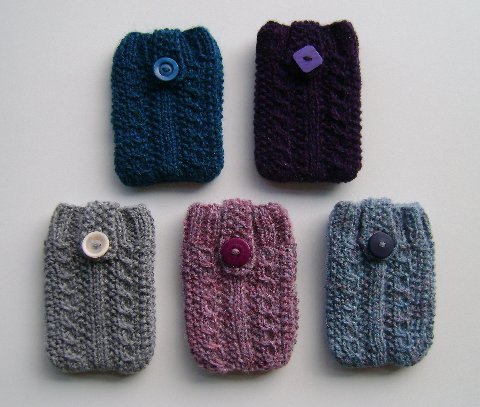 iPhone Mobile Phone Sock Case in Grey, Blue, Gr... - Folksy