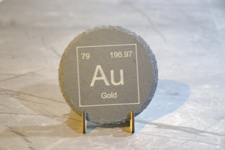 Rustic custom Element name Laser engraved Slate... - Folksy