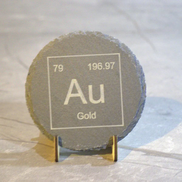 Rustic custom Element name Laser engraved Slate... - Folksy