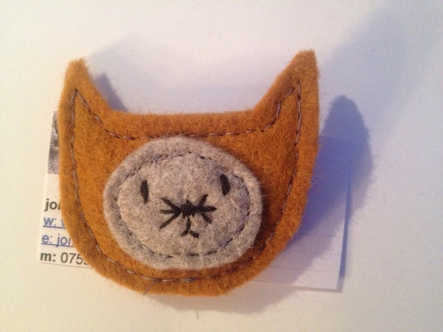 Felt badge - Folksy