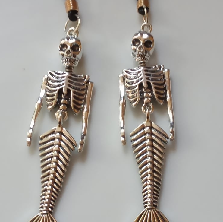 Mermaid Skeleton Nipple Noose Clamp - Folksy