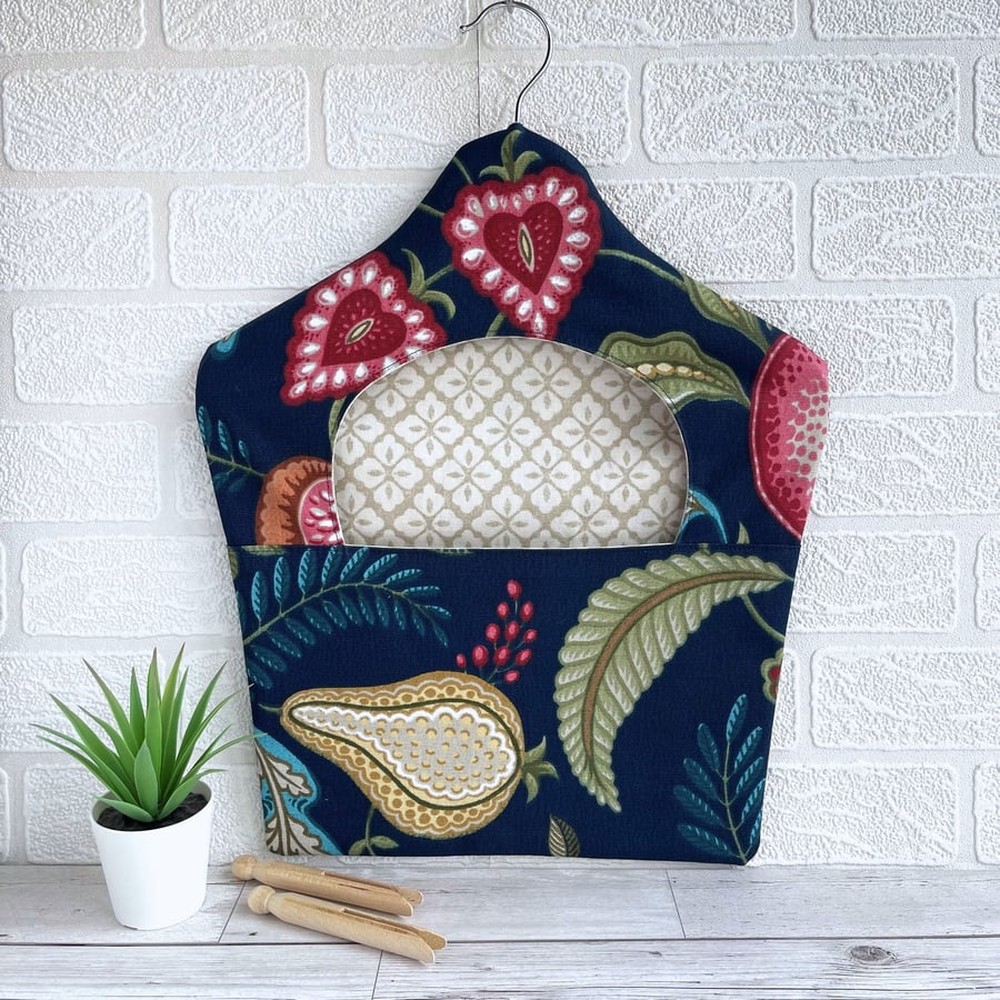 Stylised Fruit Peg Bag - Folksy