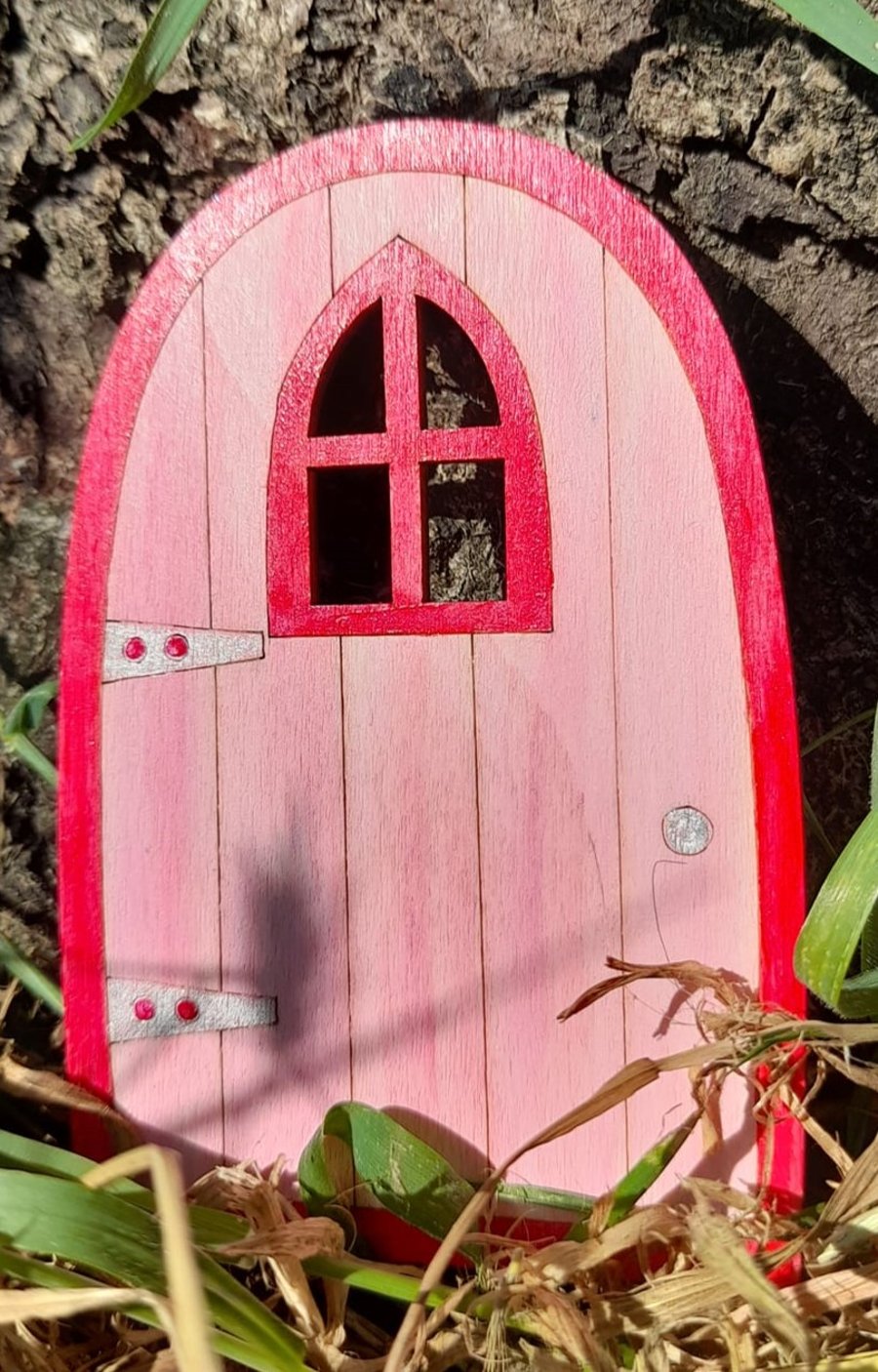Magical Pink Fairy Door. Hand Painted All Profi... - Folksy