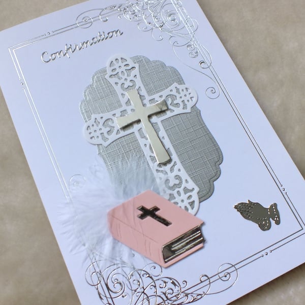 Confirmation Handmade Card - Folksy