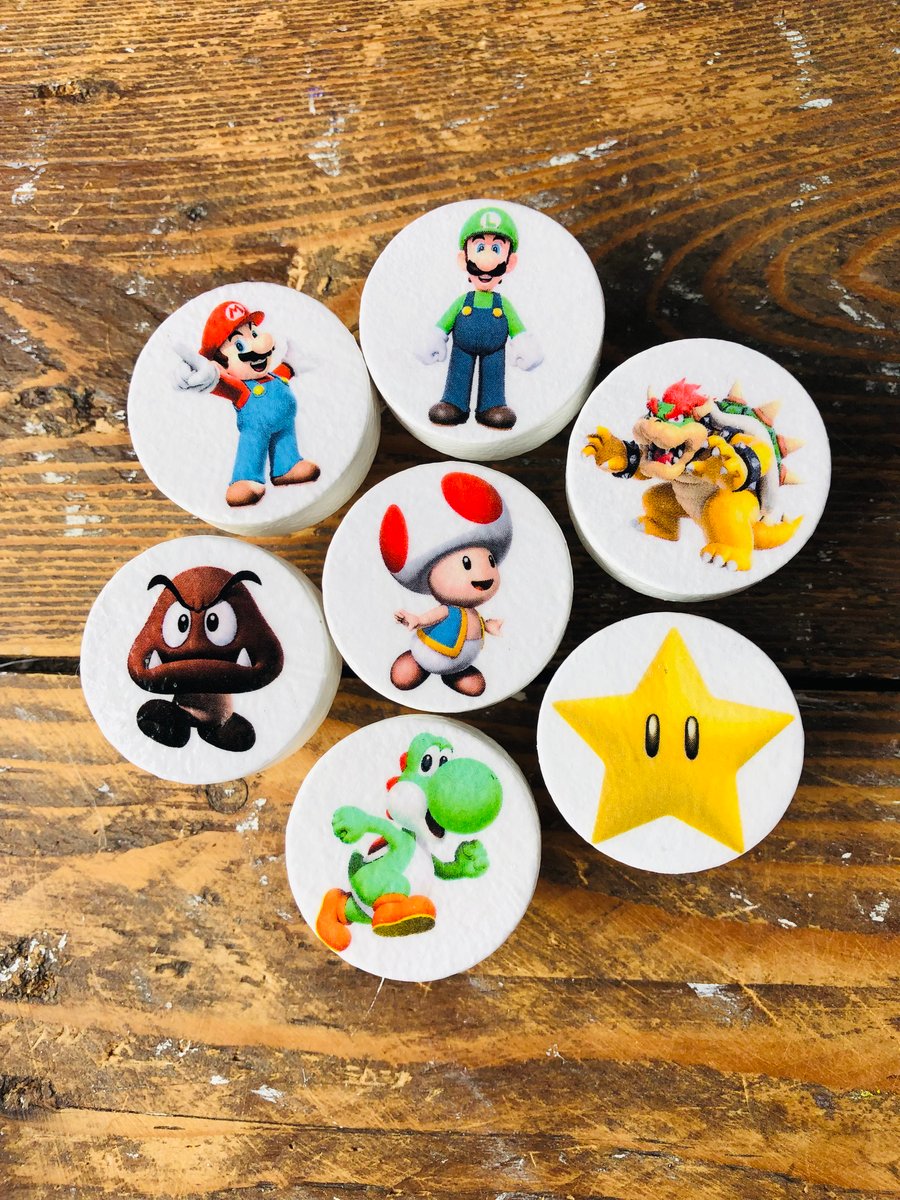 Handmade Super Mario Bros inspired pine door kn... - Folksy