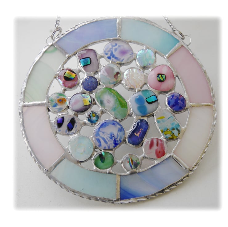 Icecream Sundae Suncatcher Stained Glass Pastel... - Folksy