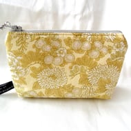 Gold fabric coin purse - Folksy