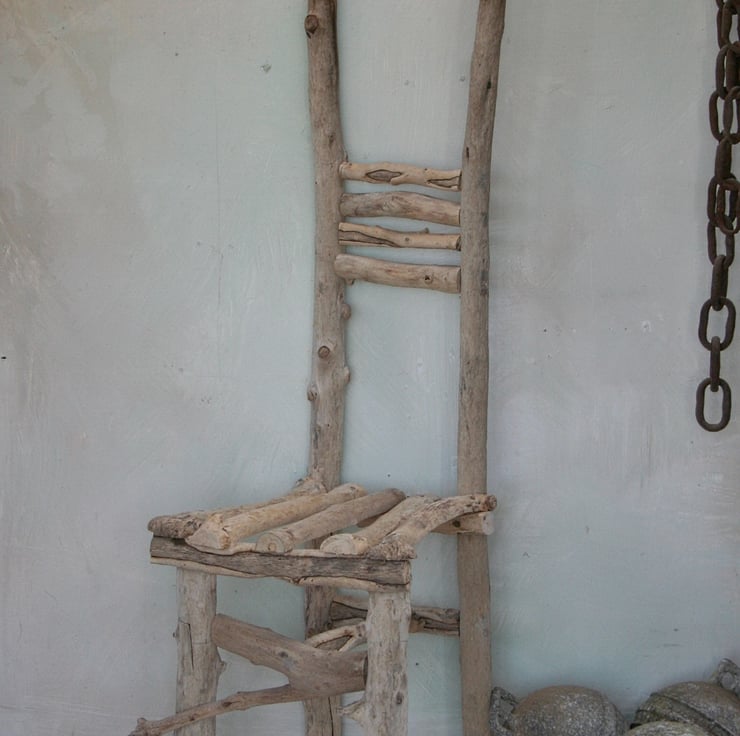 Driftwood Chair, Drift wood Accent Chair, Drift... - Folksy