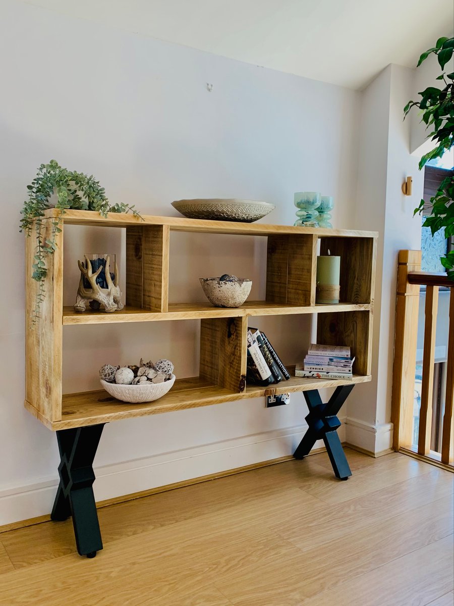 Reclaimed Rustic Book Unit - Folksy