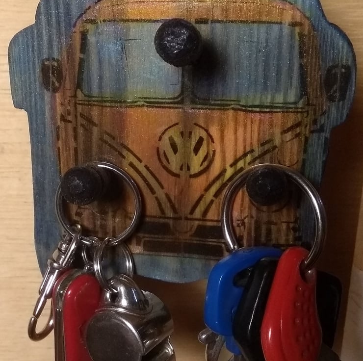 Key Hook VW camper style - Folksy