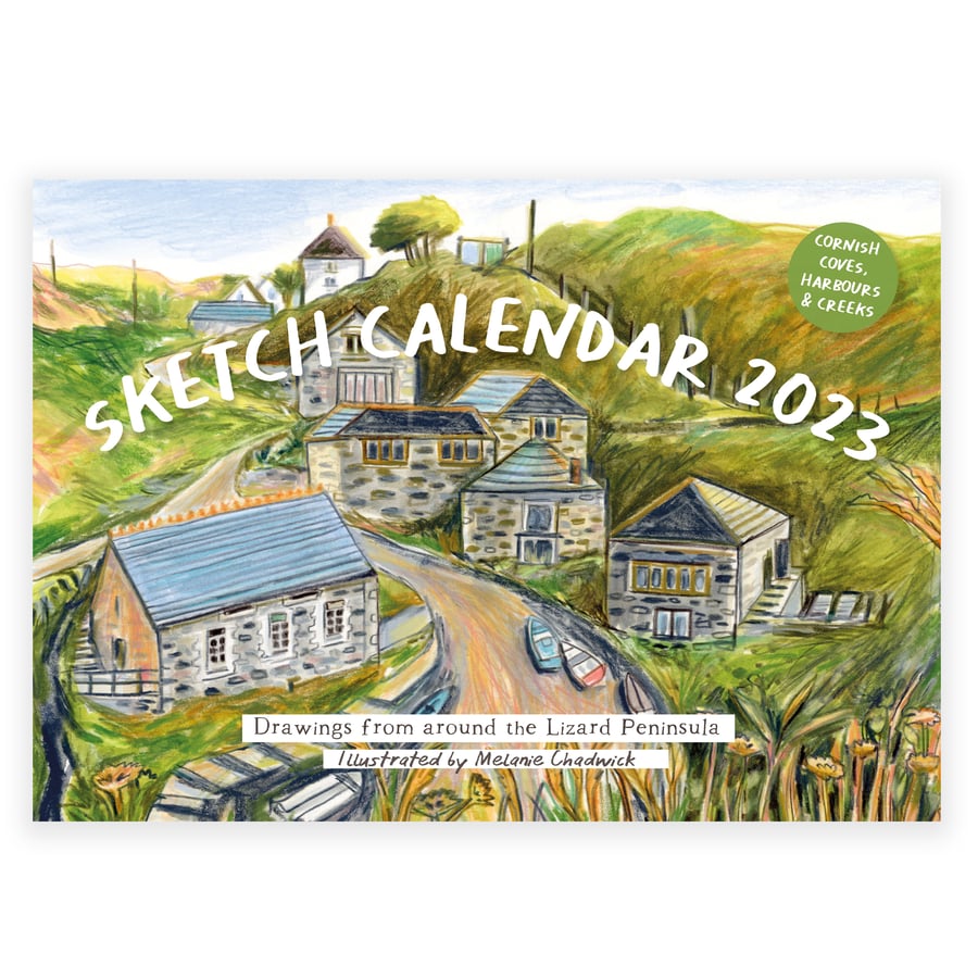 2023 Sketch Calendar - Folksy