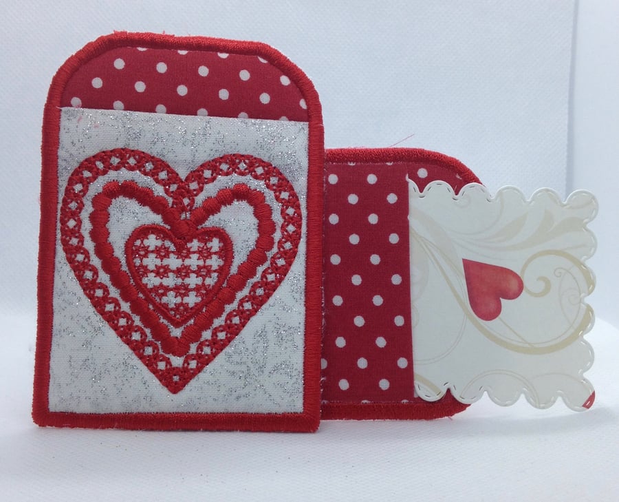 Heart Tag and Mini Card (Design 4) PB1 - Folksy