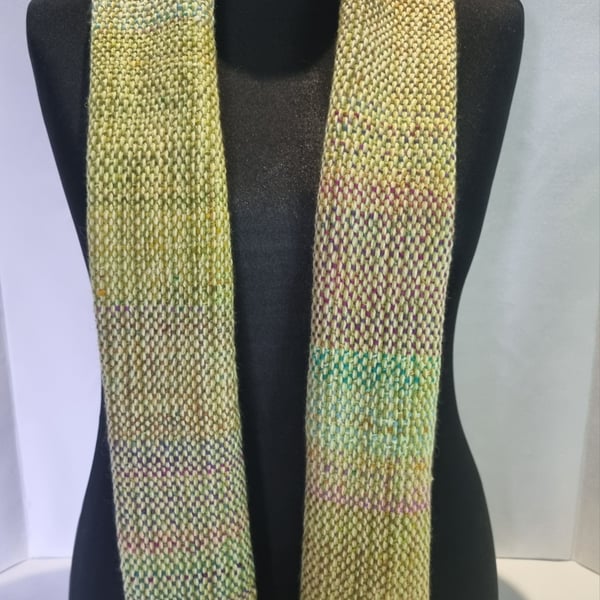 Hand woven scarf - Folksy