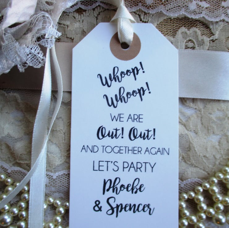 Whoop! Whoop! Wedding Let's Party Celebration P... - Folksy