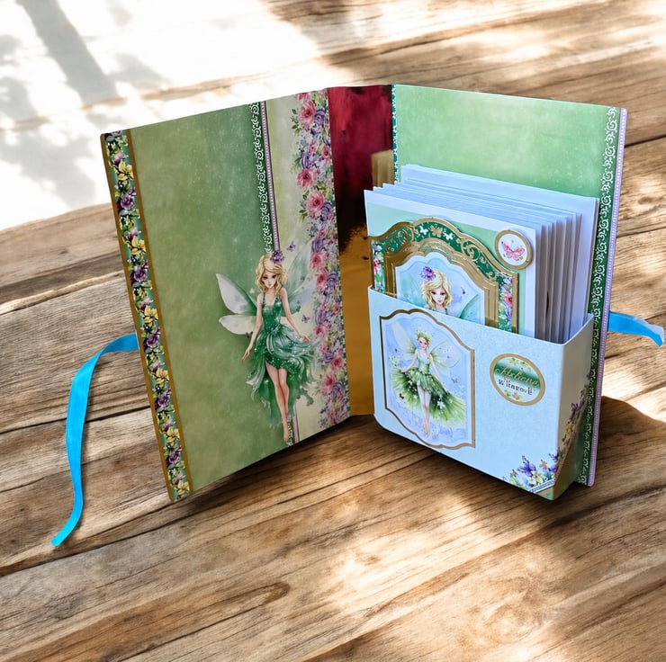 Handmade Fairy Book Box Card Holder. Keepsake ... - Folksy