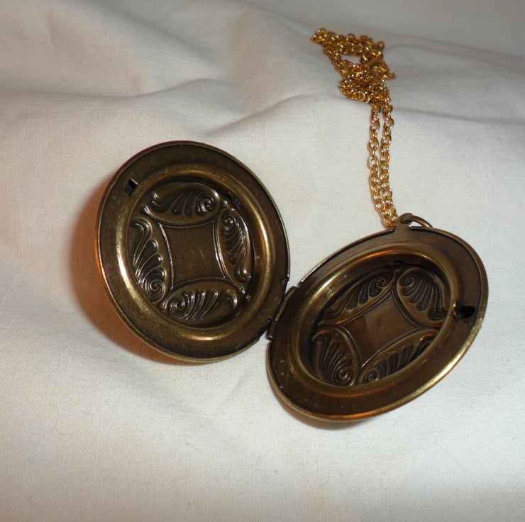 Steampunk My Heart For All Time Locket - Folksy