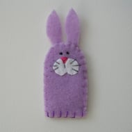 Bunny Rabbit finger puppets - Folksy