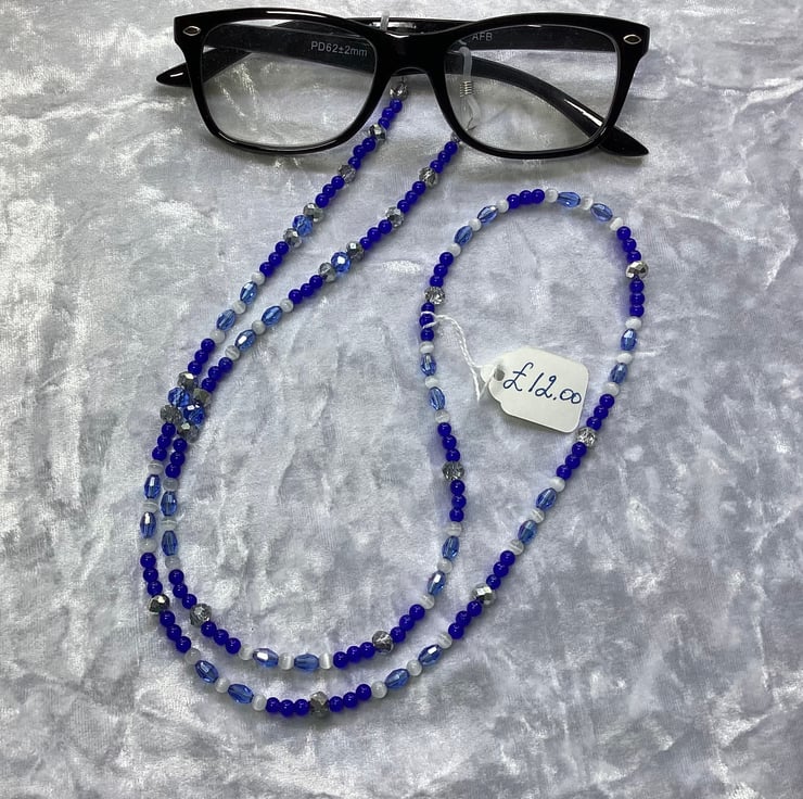 Cat Eye gasses lanyard - Folksy