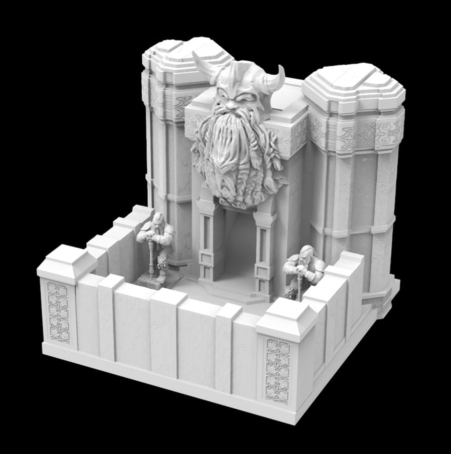 Possibly Cool Dice Towers II - Dwarven - DnD Pa... - Folksy