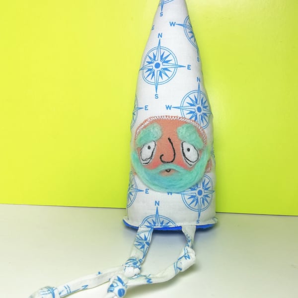 Nautical Gnome, Columbus with Blue Beard & ... - Folksy
