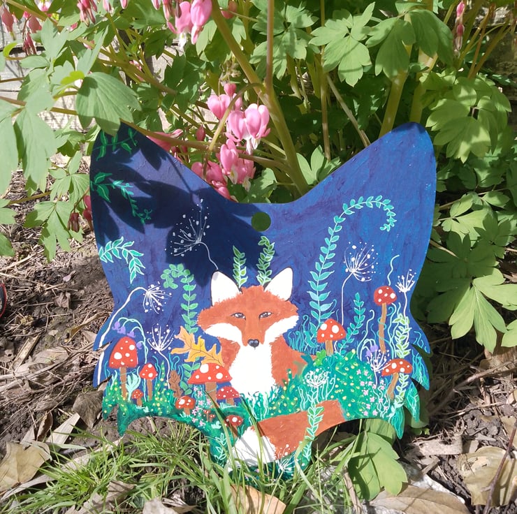 Fox in nature - Folksy