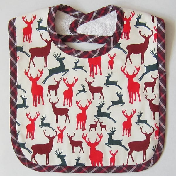 Stag Babies Bib - Folksy