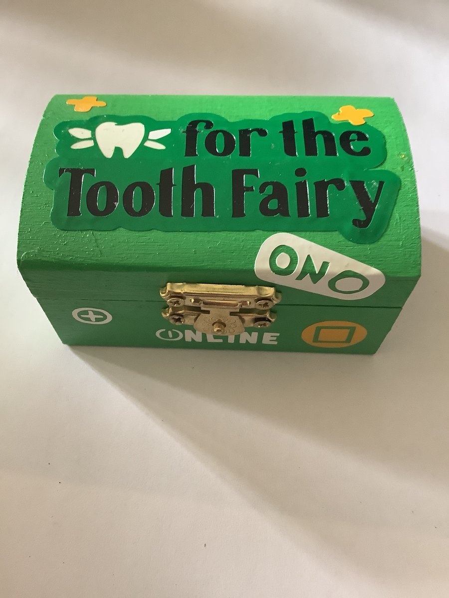 Tooth fairy box - online - Folksy