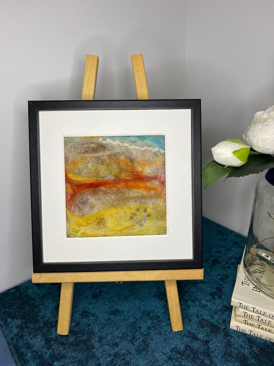 Summer Memories, landscape, hand crafted needle... - Folksy