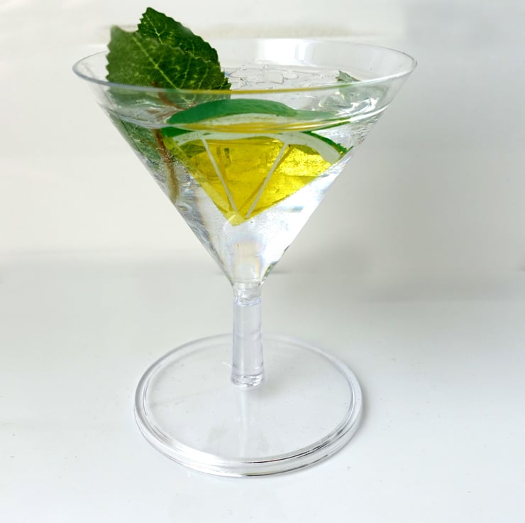 Mojito Cocktail Mini Cake Topper - Weddings, Bi... - Folksy