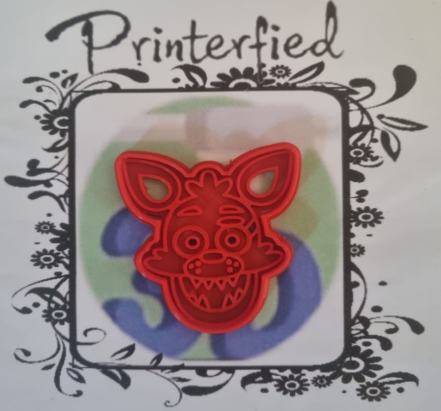 Foxy Five Nights at Freddys Cookie Press - Folksy