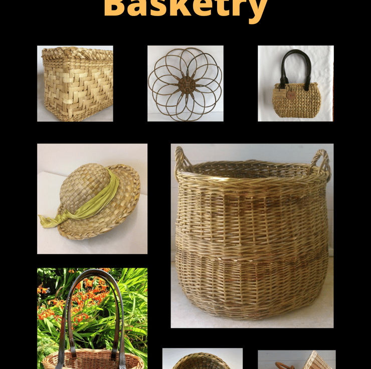 Handwoven Rush Basket or Handbag - Made in Corn... - Folksy