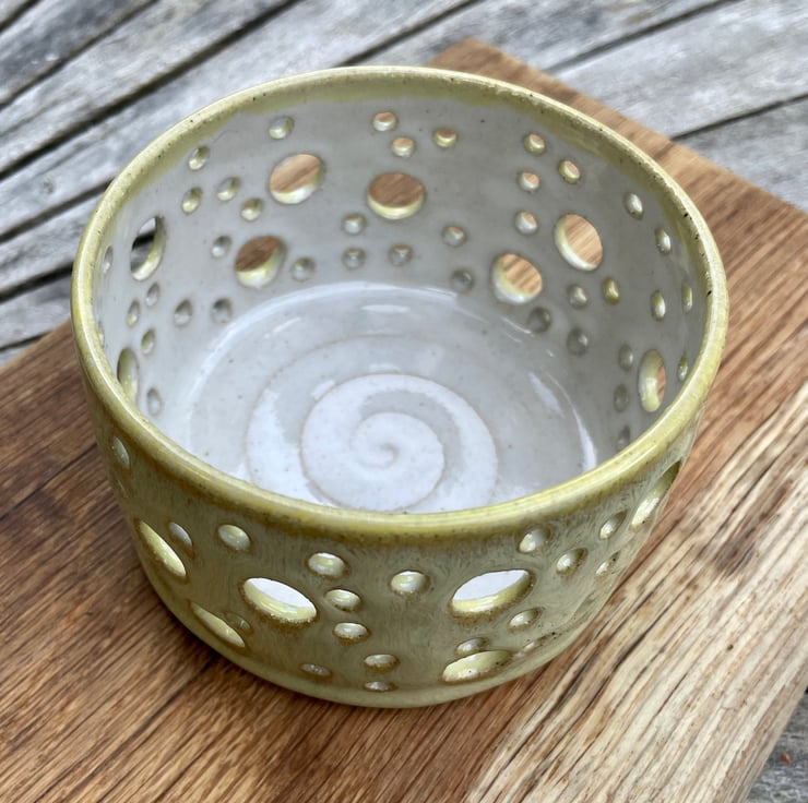 Ceramic Tea light Holder - Folksy