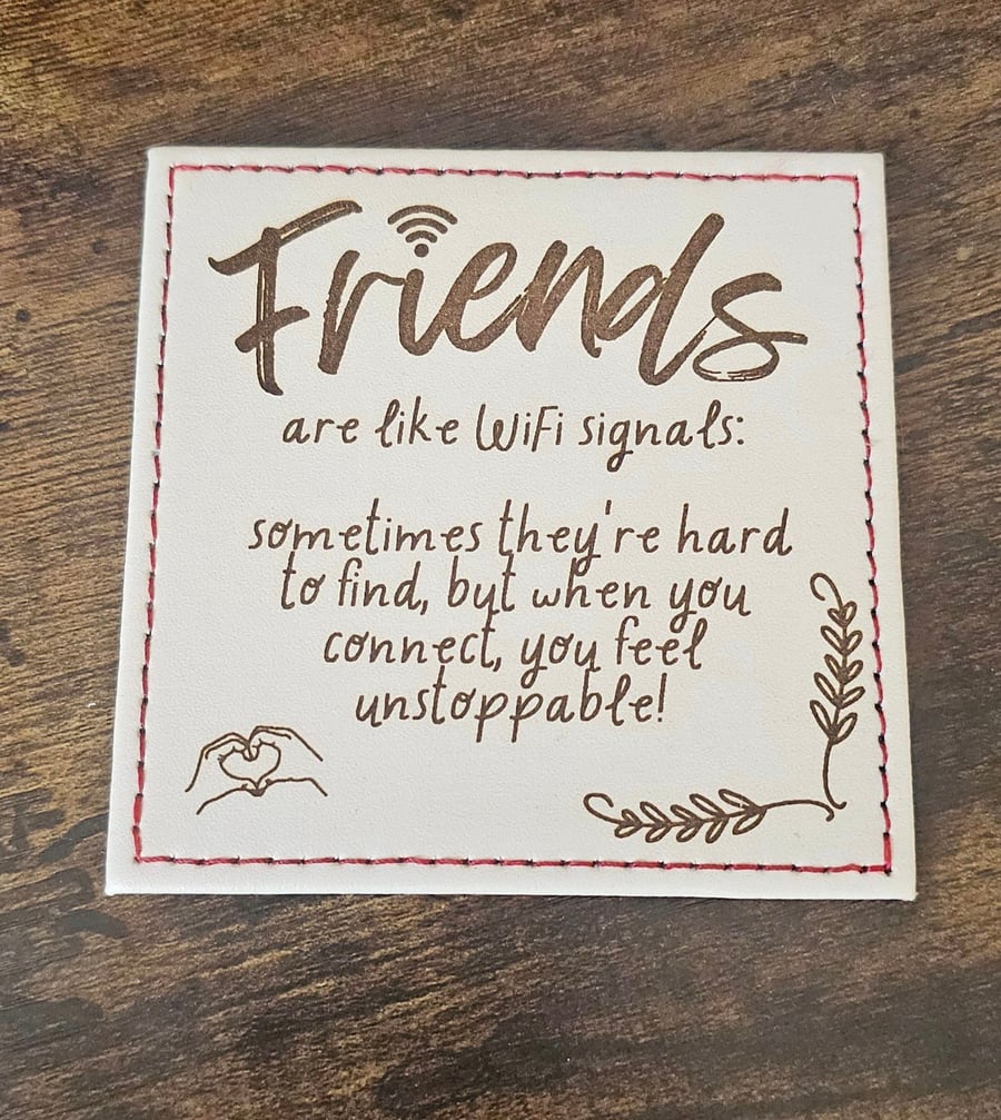 Friends Coaster - Folksy