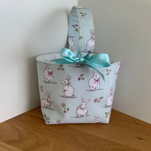 Small Easter Basket, Childrens Bag, Storage Bas... - Folksy