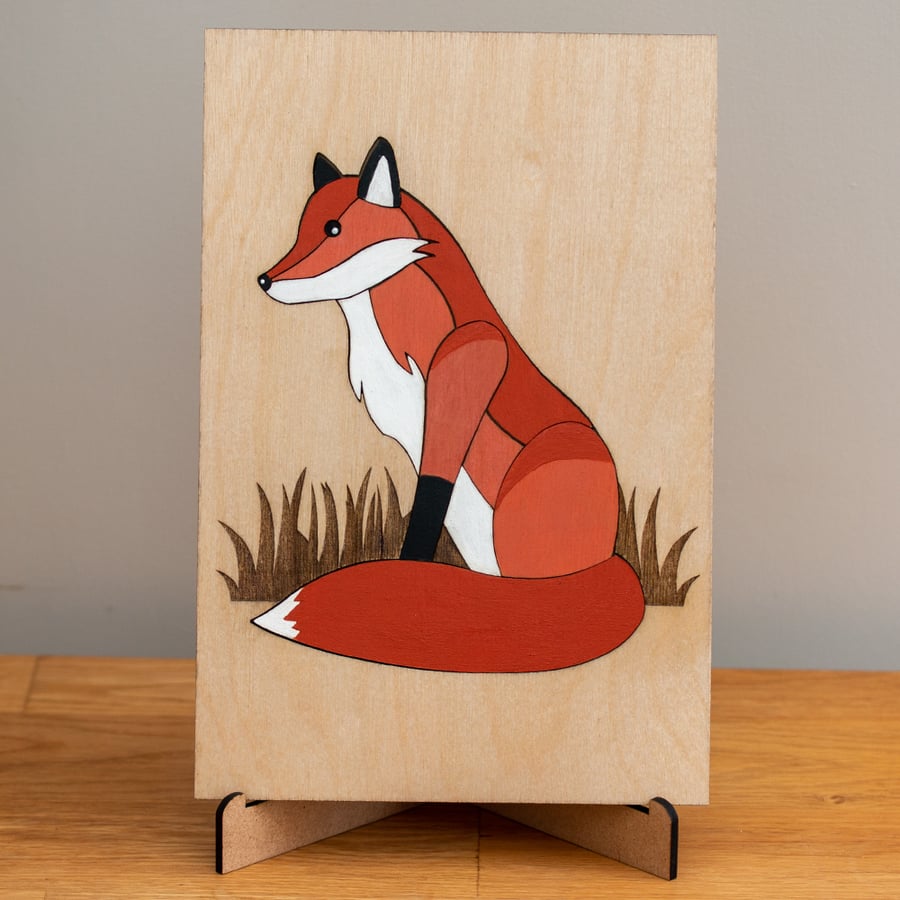 Fox Mosaic Jigsaw Puzzle for Adults - Folksy