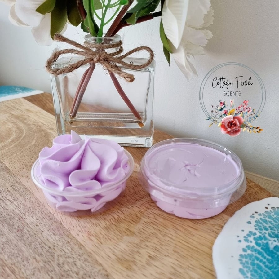 Violet Sparkle Scented Whipped Soap- 30g Sample... - Folksy