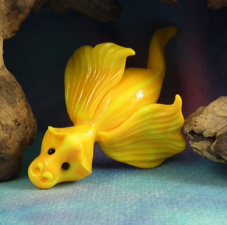 Tiny Elemental Sun Dragon 'Solli' OOAK Sculpt b... - Folksy