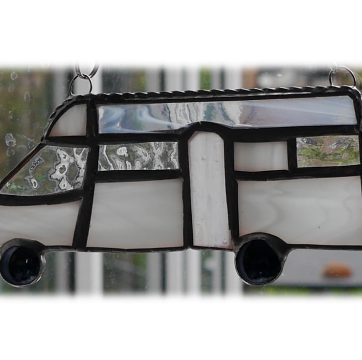 SOLD Motorhome Suncatcher Stained Glass Low Pro... - Folksy