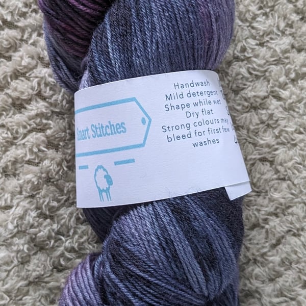 Hand Dyed British Wool Yarn - Folksy