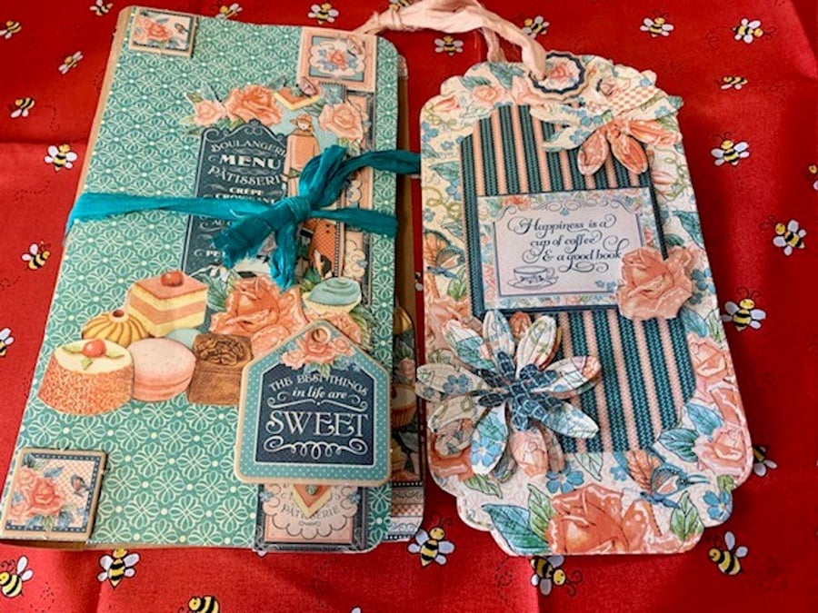 Cake themed Journal - Folksy