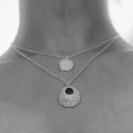 Silver Shell Necklace, Sterling Silver Limpet S... - Folksy