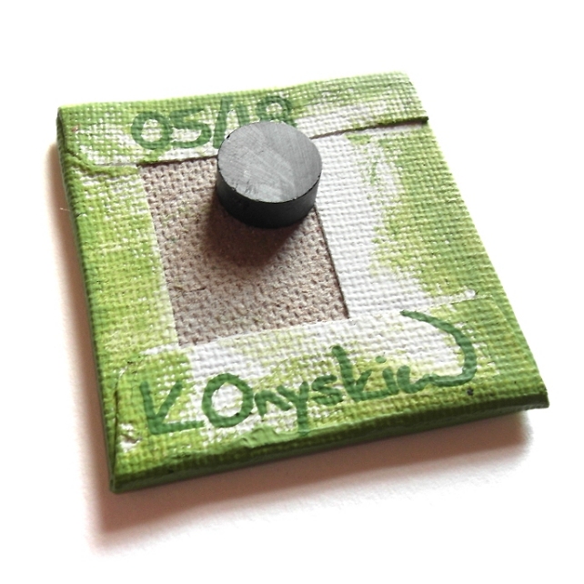 Cute Sheep Magnet - original hand painted fridg... - Folksy