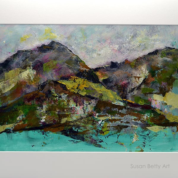 Original Painting of Cairngorm Mountain Range (... - Folksy