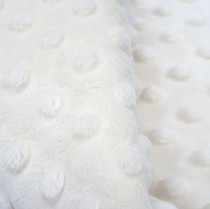 Supersoft Dotty Fleece Fabric - Folksy